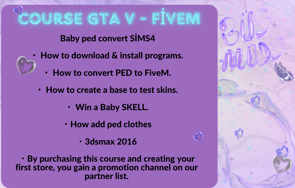 PAID - Fivem Clothes- Body - Baby ped making course! | VAG - Premium ...