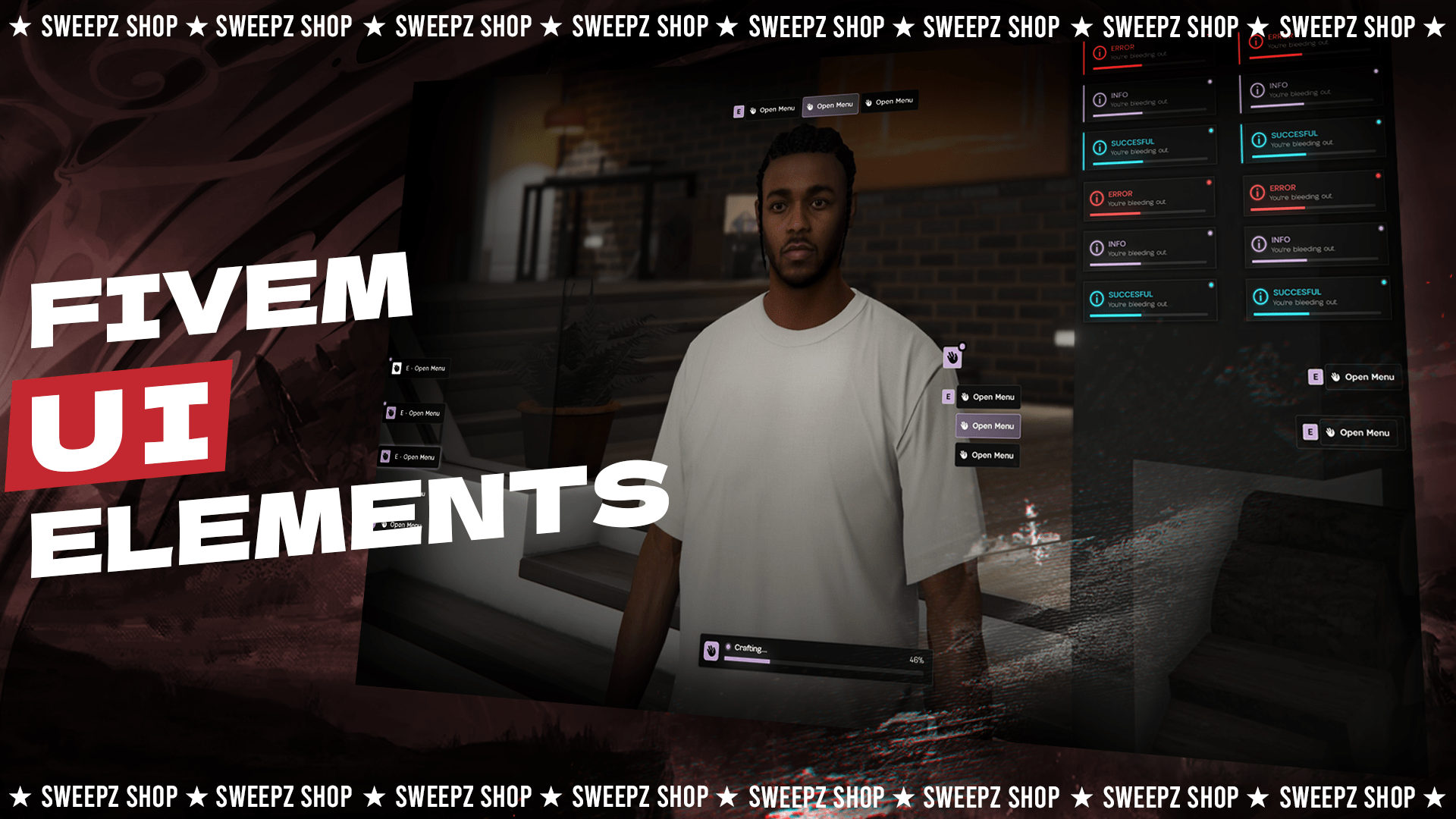 PAID - Jakrino UI Elements [Standlone] | VAG - Premium FiveM scripts ...